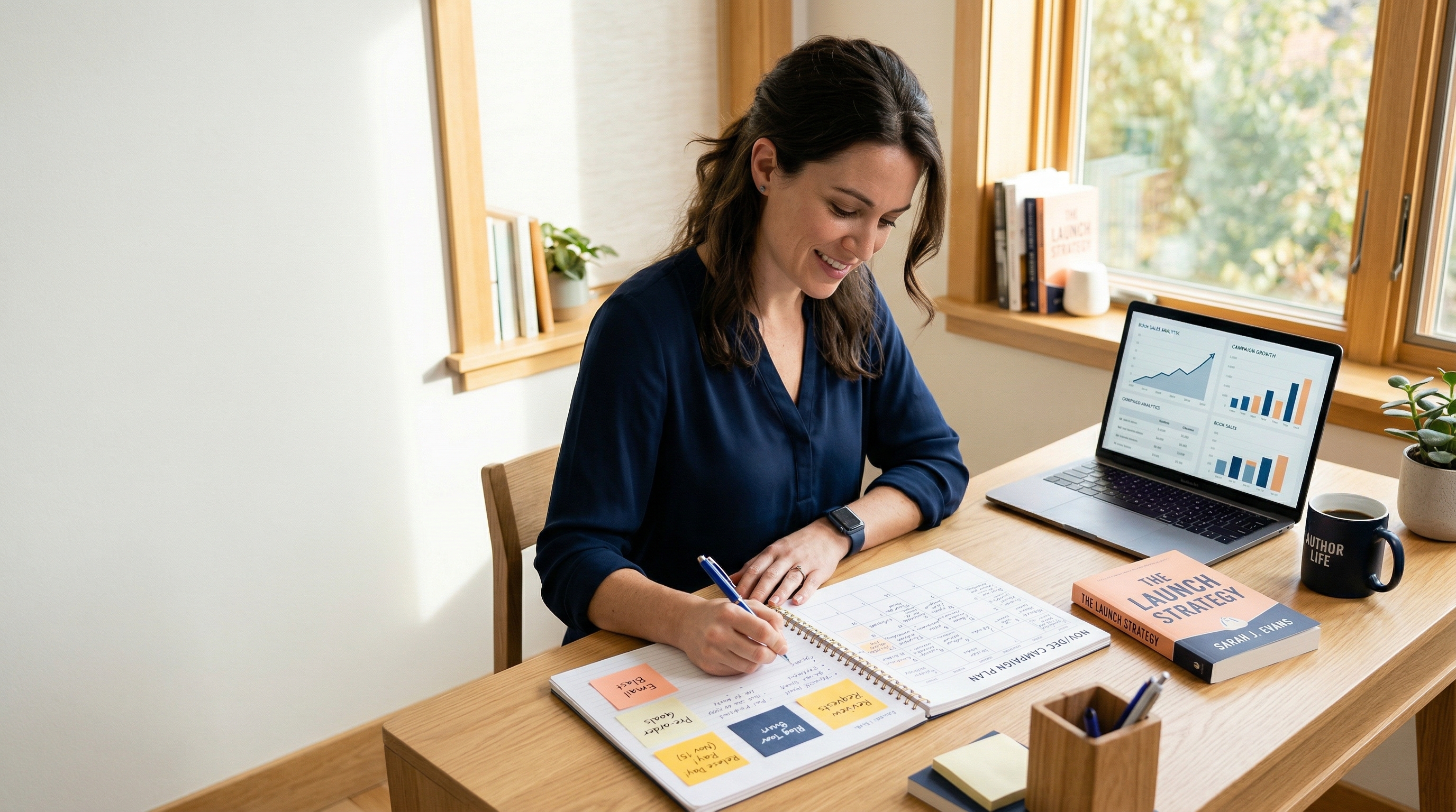 Book Marketing Plan: The 90-Day Author Blueprint (2026) 📈 | Chapter Blog