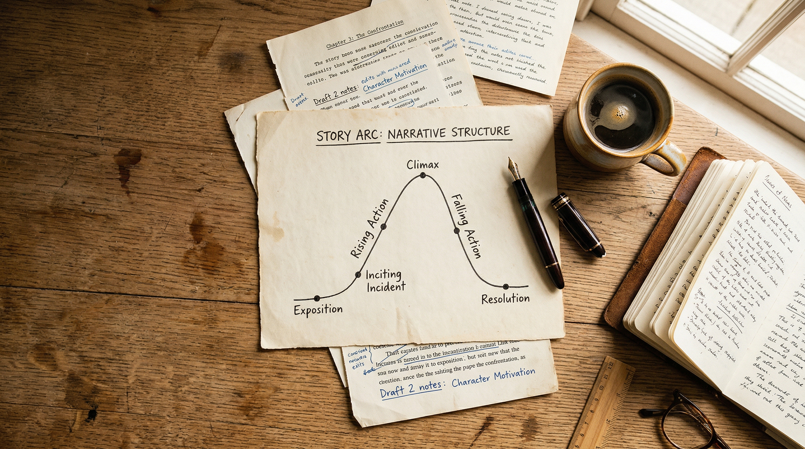 Story Arc Template: Map Your Plot in 7 Steps | Chapter Blog