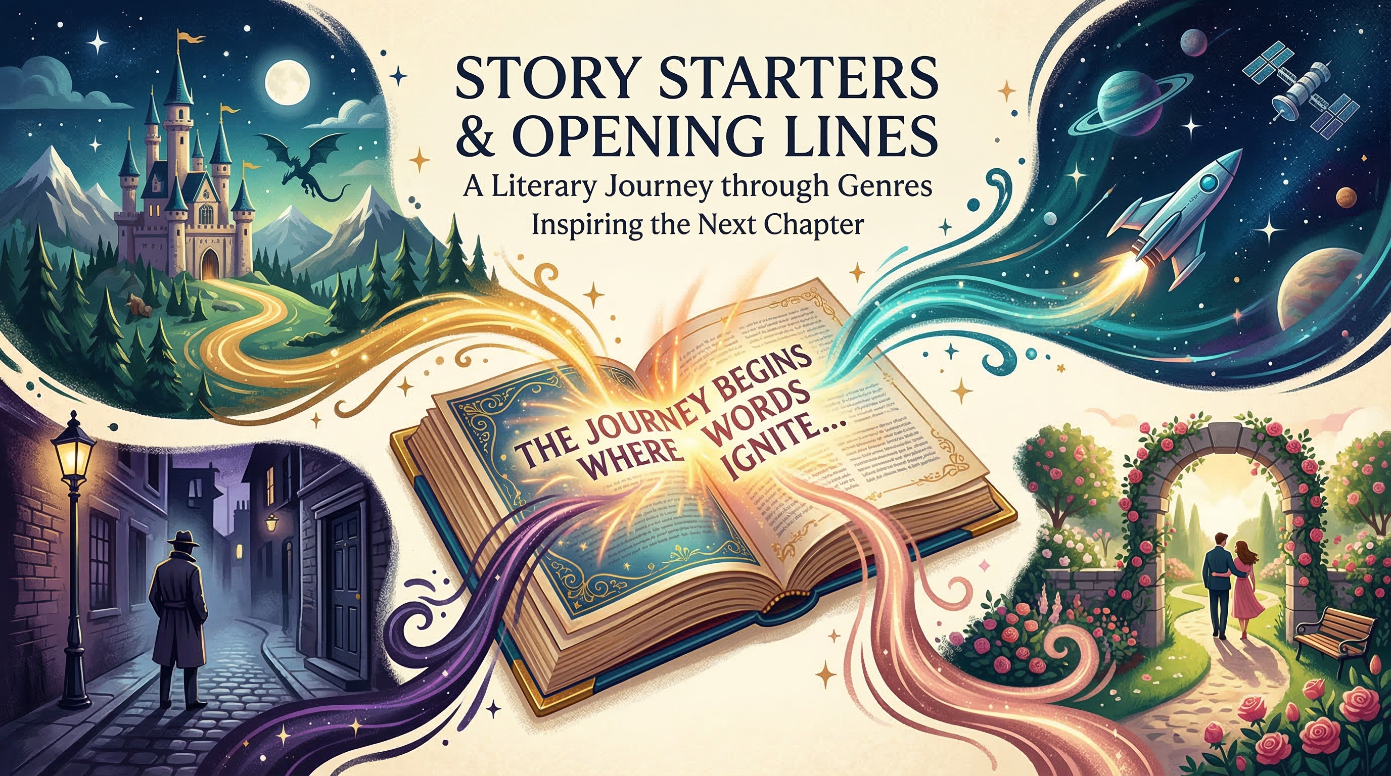 Story Starters: 100+ Opening Lines for Any Genre | Chapter Blog